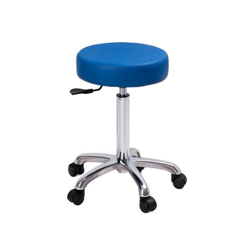 Compre Escabelo com altura regulável 55-75 cm com assento estofado Ø 34 ...